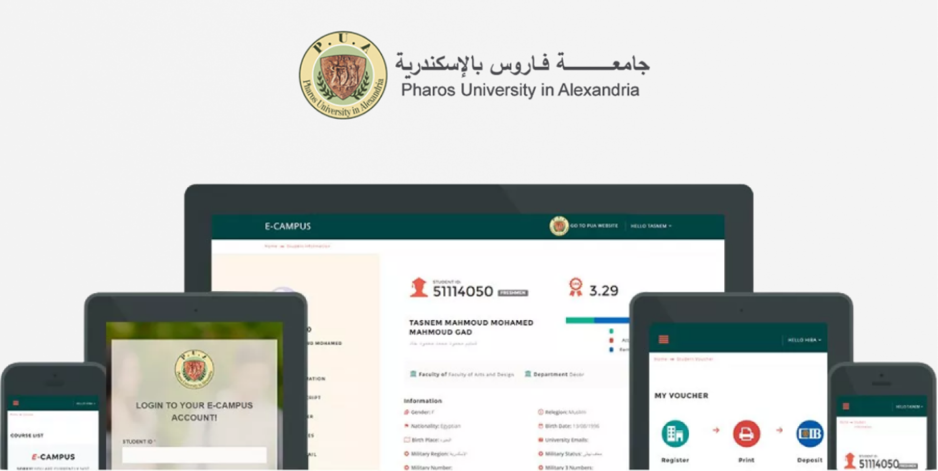 Pharos - University Management System - Enozom